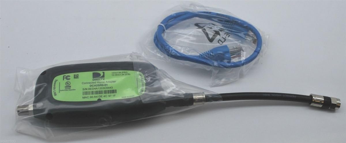 Amazon.com: DIRECTV Receiver Deca Receiver Ethernet to Coaxial Adapter ...
