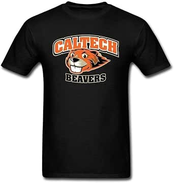 AJ Men's Caltech University Cotton DIY T Shirt (Small,Black ...