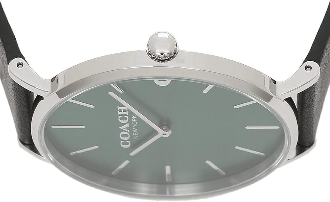 Amazon | [コーチ] 時計 メンズ チャールズ41MM クォーツ グリーン ブラック 14602436 [並行輸入品] | 腕時計 ...
