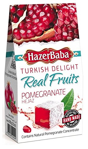 Amazon.com : Hazer Baba Turkish Delight 100G (Pomegranate) : Grocery ...