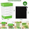 Amazon.com : UQM 2 Set Sprouts Growing Kit, 4-Tier Stackable Seed ...