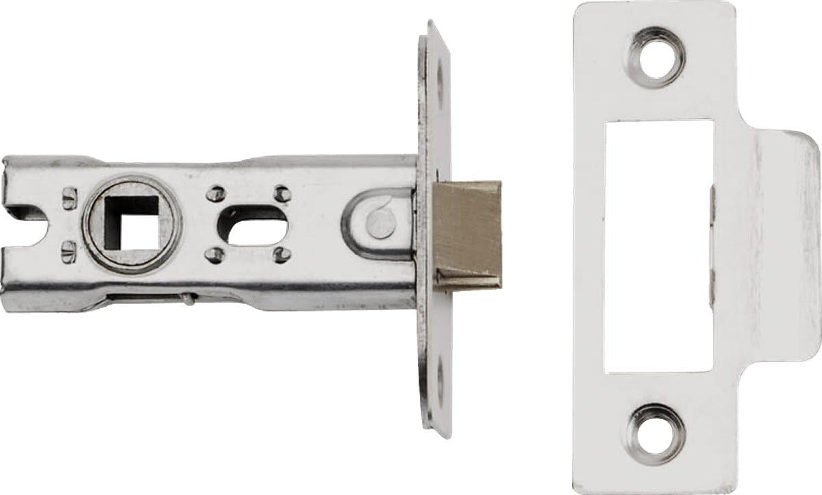 Soft Close Tubular Mortice Door Latch Stainless Steel Face Plate - 65mm ...