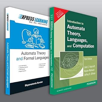 Introduction To Automata Theory, Languages And Computation : Amazon.com.mx: Libros
