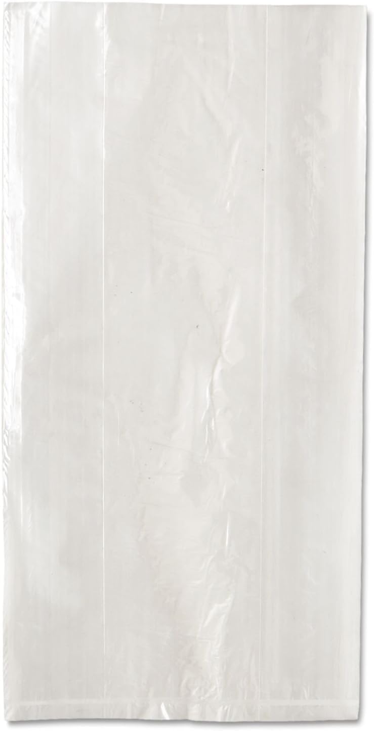 Amazon.com: 100 Count LDPE Clear Poly Bags - 4"x2"x8" Food Storage ...