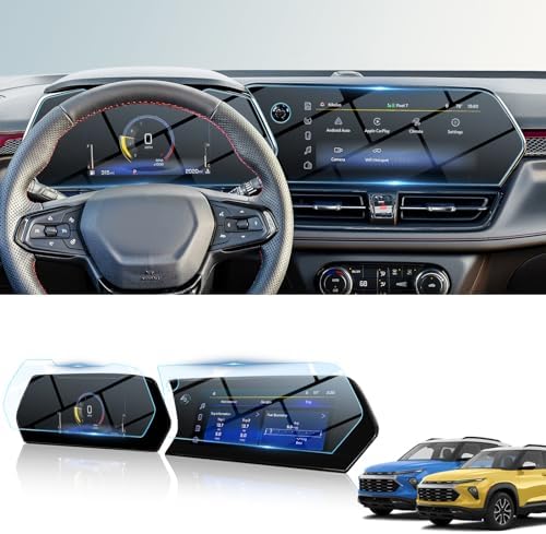 Amazon.com: BIBIBO 2Pcs for 2024 2025 Chevy Trailblazer Screen ...