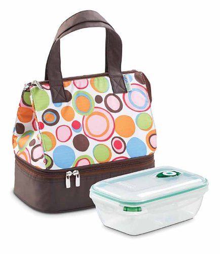 Buy FreshVac LP1-213 LunchpacPre Square, Brown Circles Online at Low ...