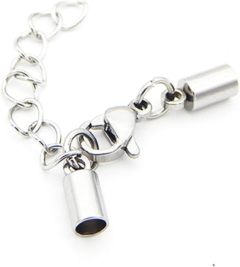 Amazon.com: 10 pcs Stainless Steel Lobster Clasp,Adjustable Jewelry ...