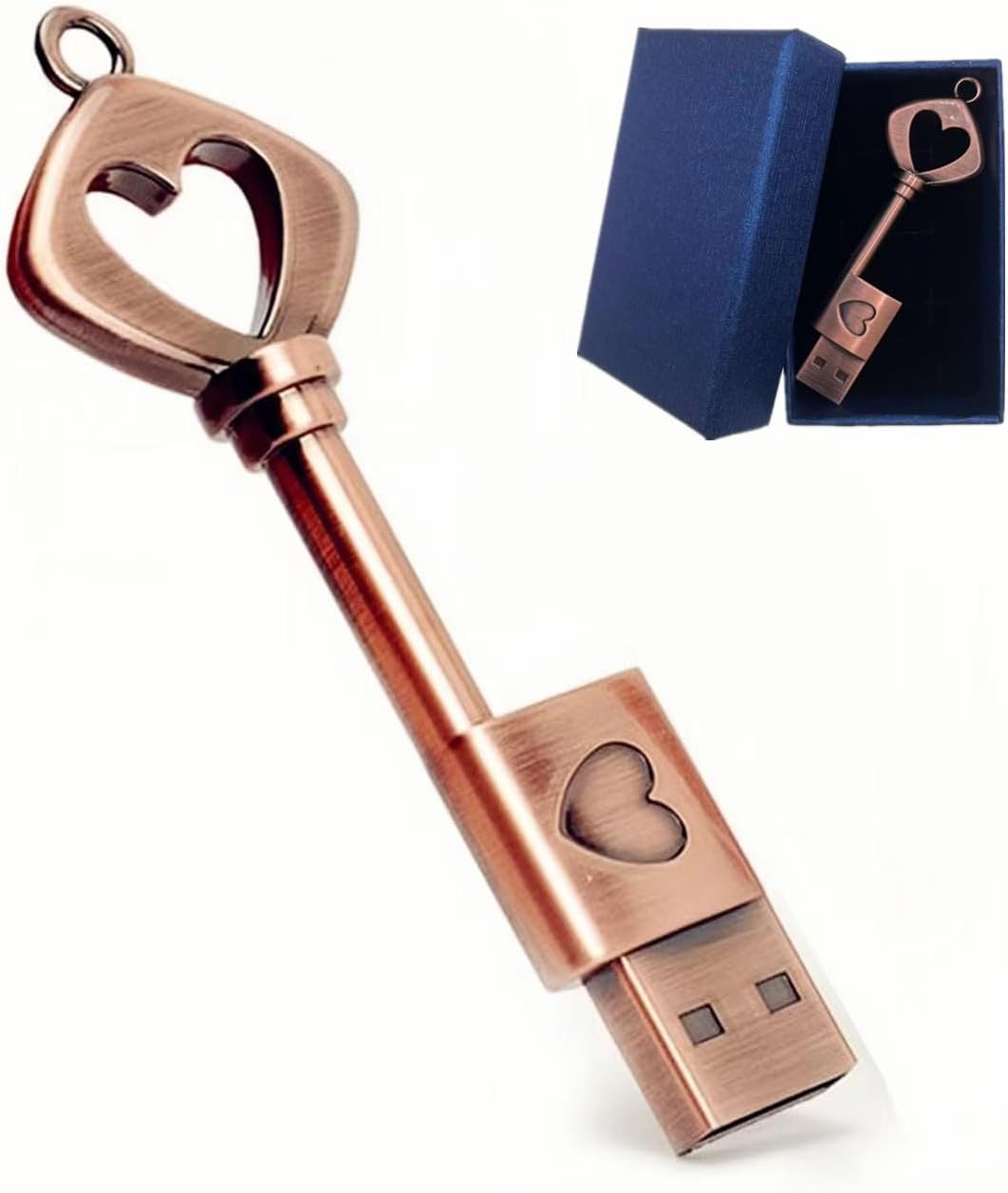 Amazon.com: GARRULAX USB Flash Drive, Diamond Heart 8GB / 16GB / 32GB ...