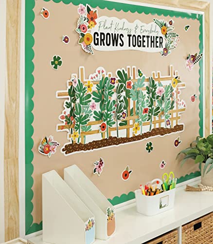 Snapklik.com : Carson Dellosa Grow Together 65 Ft Straight Light Wood ...