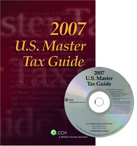 Amazon.com: U.S. Master Tax Guide on CD and Book Bundle (2007 ...