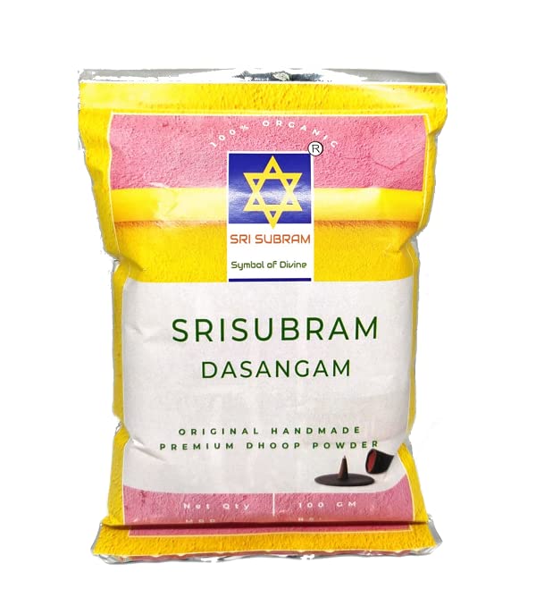 Dheivegam Dasangam Dhoop Powder ( 75g ) Traditional Fragrance Pack ...