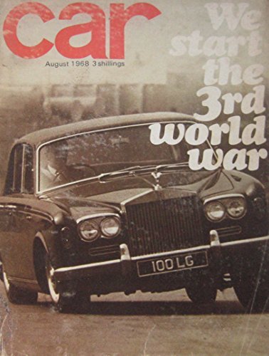CAR magazine 08/1968 featuring Rolls Royce, Triumph, Maserati, MG ...
