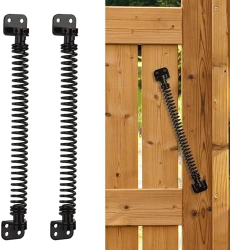 Amazon.com: 11-1/2" Gate Spring Self Closing Heavy Duty Outdoor Door ...