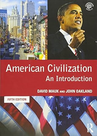 Amazon.com: American Civilization: An Introduction: 9780415481625: Mauk ...