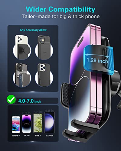 volport Cell Phone Mount for Car [Universal for iPhone Wallet & Thick ...