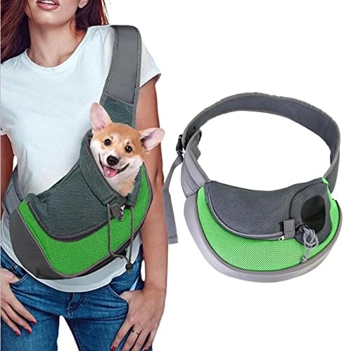 Amazon.com : Dog Carrier | Dog Sling Bag - Breathable Mesh Travel Sling ...