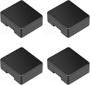 Amazon.com: Pack of 4 Plastic Protective Storage Case Boxes Compatible ...