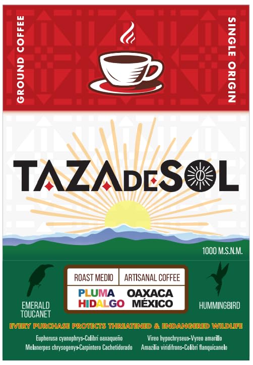 Amazon.com : Taza de Sol - Roast Medio - Ground Coffee : Grocery ...