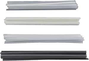 low melt solder 100Pcs PVC ABS PP PE Plastic Welding Rod Electrode ...