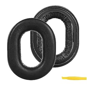 Geekria QuickFit Replacement Ear Pads for Plantronics BackBeat FIT 6100 Headphones Ear Cushions ...