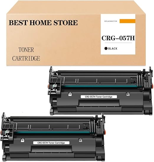 Amazon.co.jp: キャノン用 CRG-057 CRG-057H 互換トナーカートリッジ 大容量/ブラック/2本セット/ICチップ ...