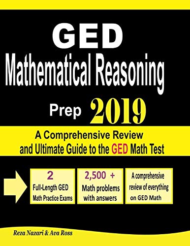 GED Mathematical Reasoning Prep 2019: A Comprehensive Review and ...