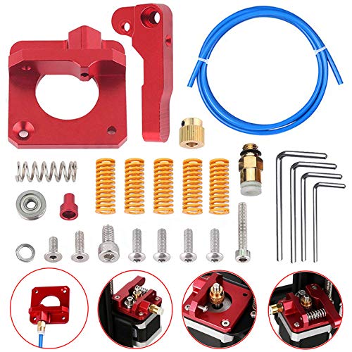 Amazon.com: DAOKI Metal Extruder Kit 3D Printer MK8 Extruder Upgraded ...