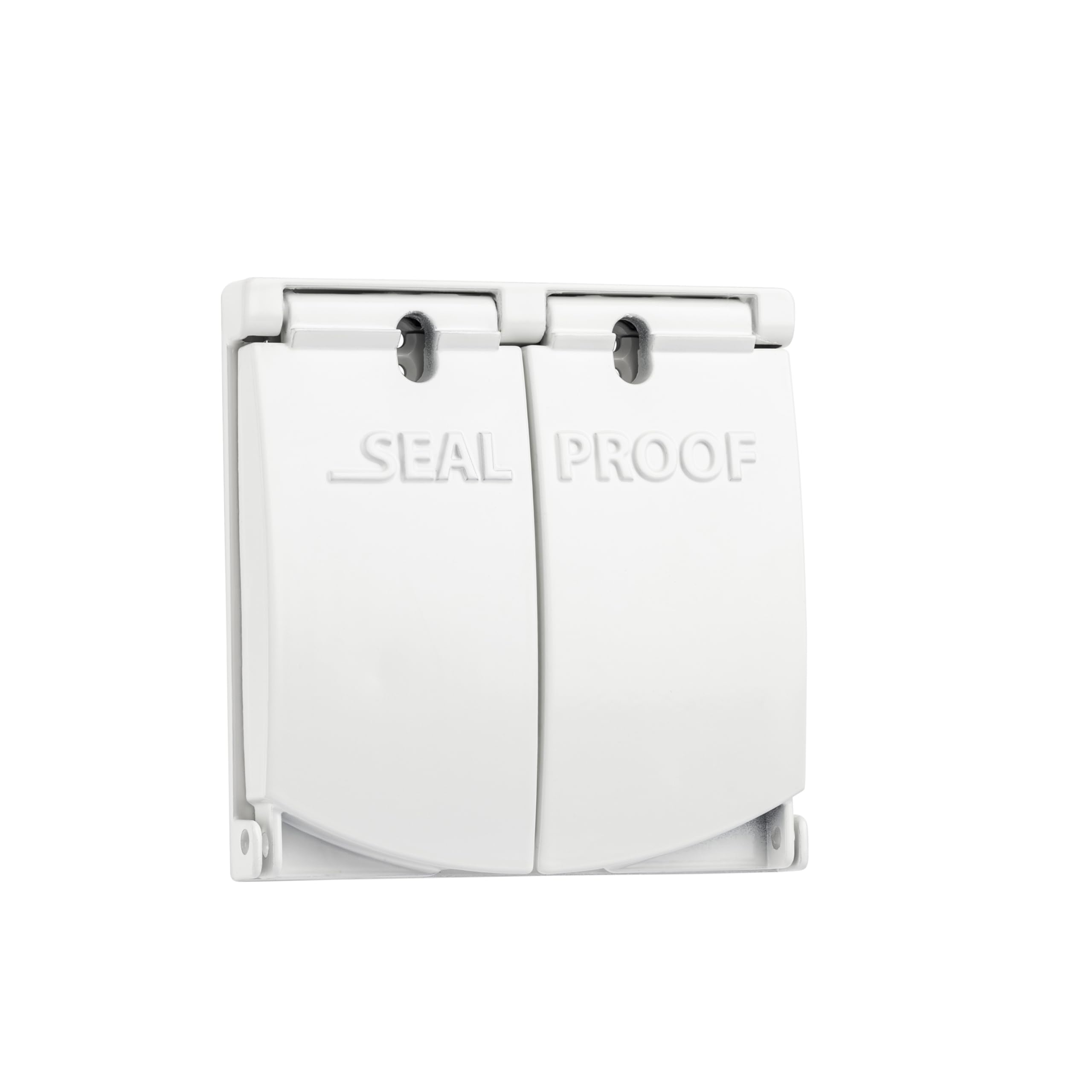 Snapklik.com : Sealproof 2-Gang Outdoor Weatherproof Metal Flat ...