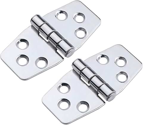 Amazon.com: stainless steel hinges