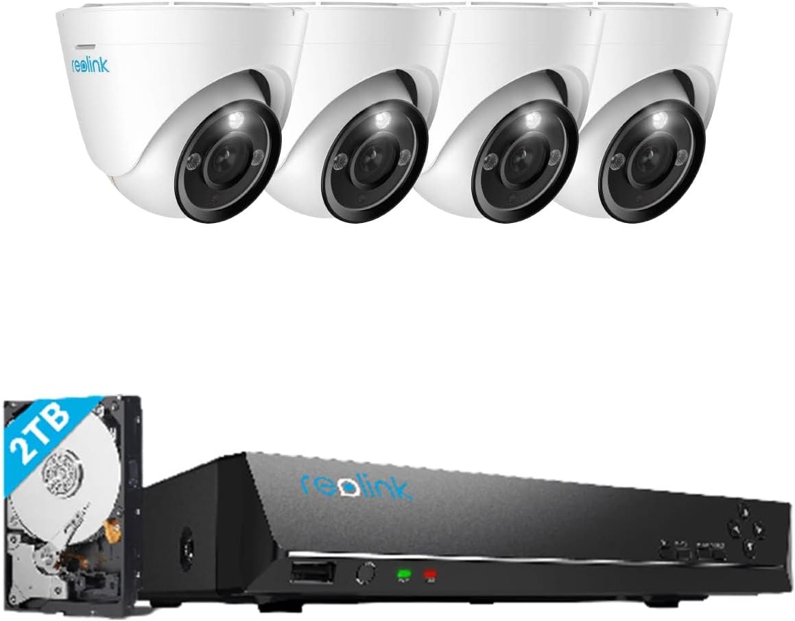 Amazon.com : Reolink 4K PoE NVR 8 Channel Pre-Installed 2TB HDD, Video ...