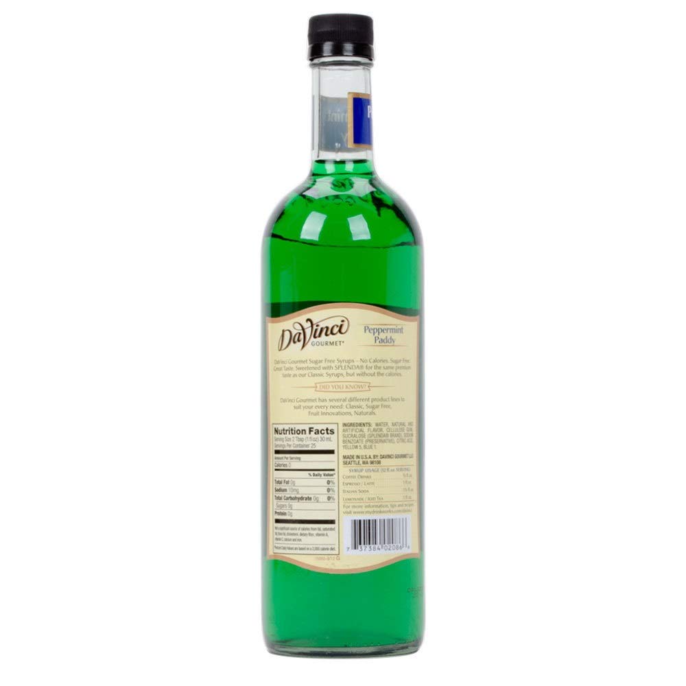 Snapklik.com : DaVinci Gourmet Sugar Free Peppermint Paddy Syrup