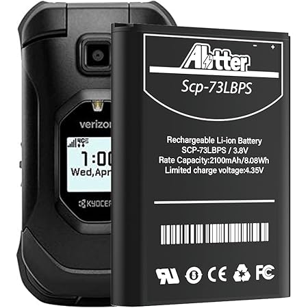 SCP-73LBPS Battery,[2000mAh] Ultra High Capacity Replacement Battery ...