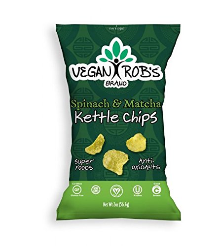 Amazon.com : Rob's Brands Vegan Rob's Spinach & Matcha Kettle Potato ...