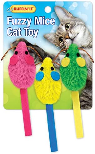 Amazon.com : SPOT Stringy Mice & Balls - Catnip Cat Toys, Interactive ...