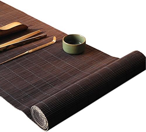 Amazon.com: Tea Ceremony - Kung Fu Tea Set Mat Natural Bamboo Tablemat ...