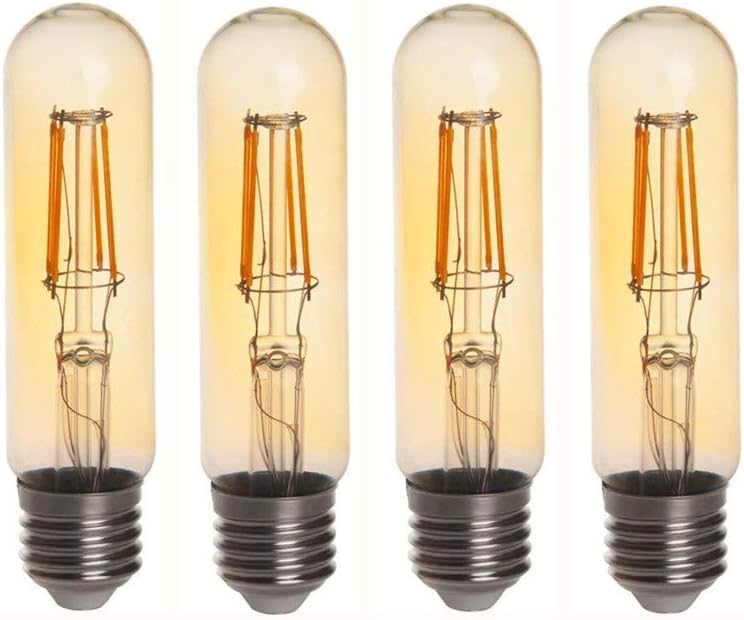 Vintage Edison LED Bulb T10/T125 LED Bulbs 4W Antique COB Tubular ...