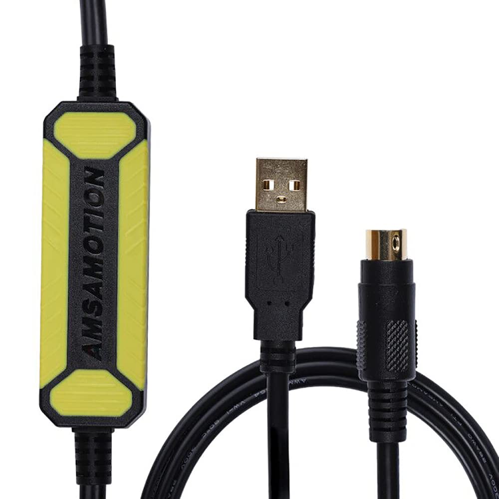 PLC Programming USB-SC09-FX Cable For Mitsubishi MELSEC USB TO RS422 ...