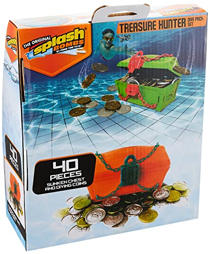 Snapklik.com : Splash Bombs Treasure Chest Pool Diving Toy
