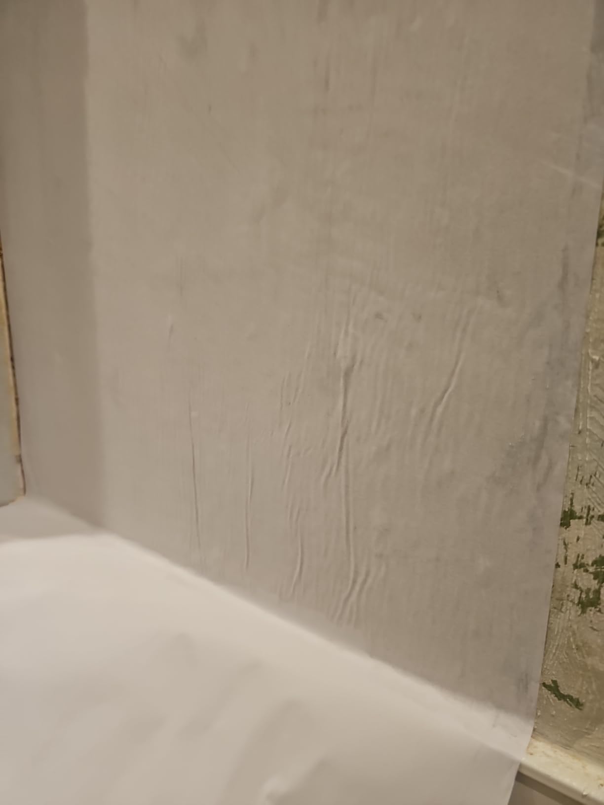 JEUIHAU White Paper Roll, 44cm x 25m Natural Drawing Paper Roll, Lining ...