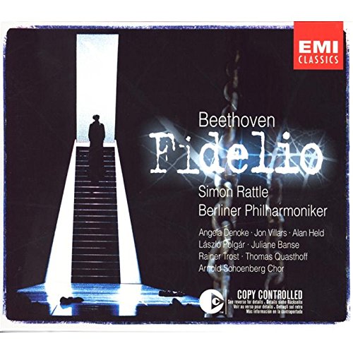 Beethoven : Fidelio: Rattle, Simon, Denoke, Angela, Villars, Jon, Held ...
