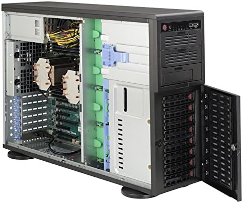Amazon.com: Supermicro CSE-743AC-668B Rackmount Server Chassis, Black ...