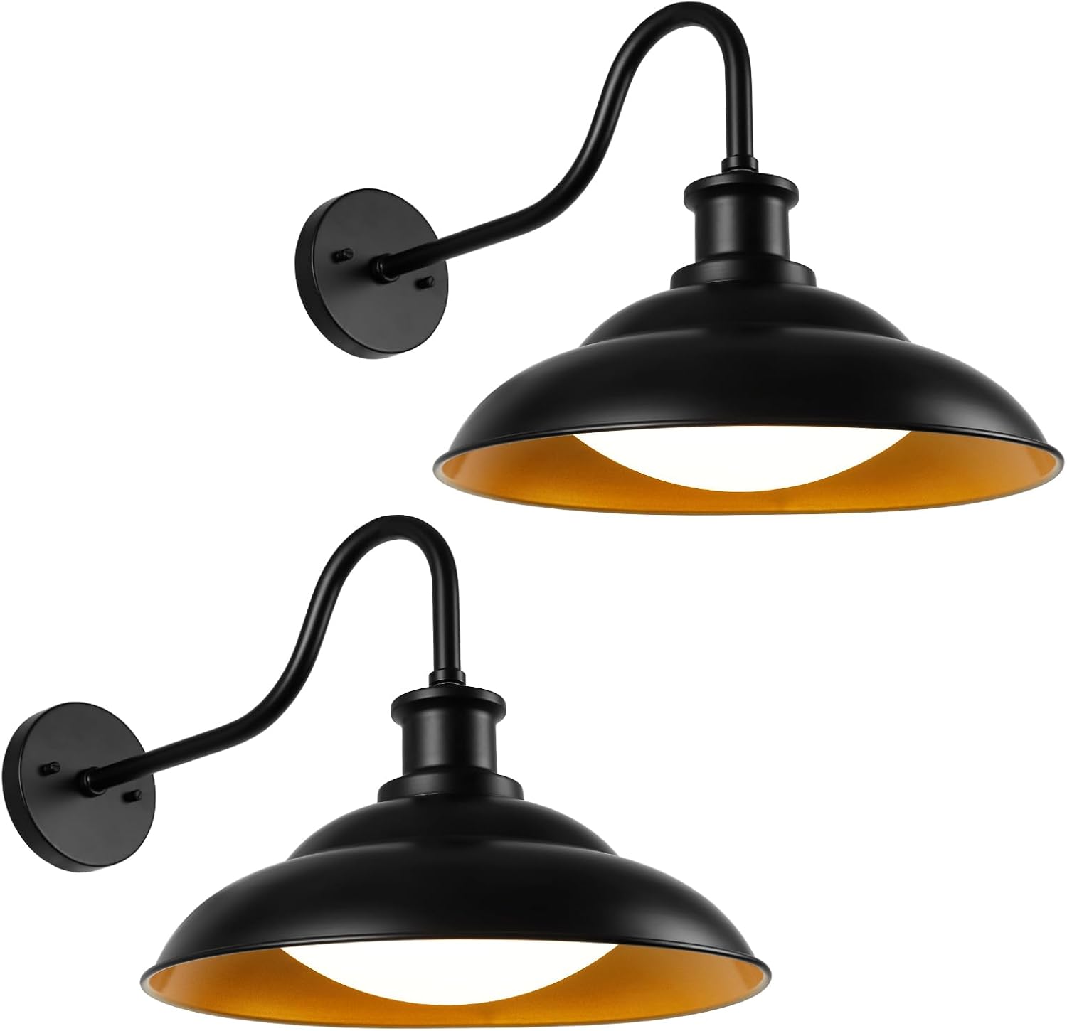 Goosebrite Outdoor LED Barn Lights, 16 Inch Large Farmhouse Exterior ...