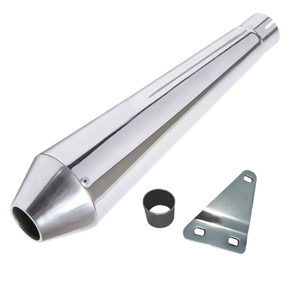 Buy OZANGO Bike Reverse Cone Megaphone Silencer Exhaust Glasswool ...