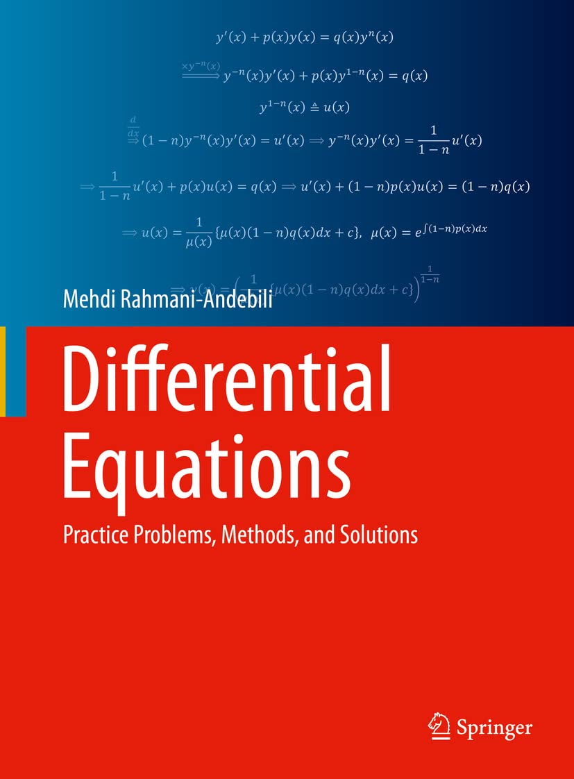 Differential Equations: Practice Problems, Methods, and Solutions ...