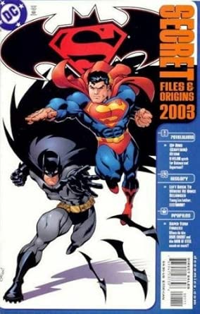 Amazon.com: Superman/Batman Secret Files and Origins 2003: Geoff Johns ...