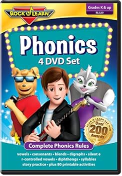 Phonics 4 DVD Set by Rock 'N Learn:... DVDs and Blu-rays