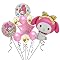 Amazon.com: 10Pcs Cute Anime Party Decoration Balloons,Aluminum Film ...