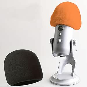 Amazon.com: VIZEMO 2 PCS Microphone Foam Microphone Windscreen with ...