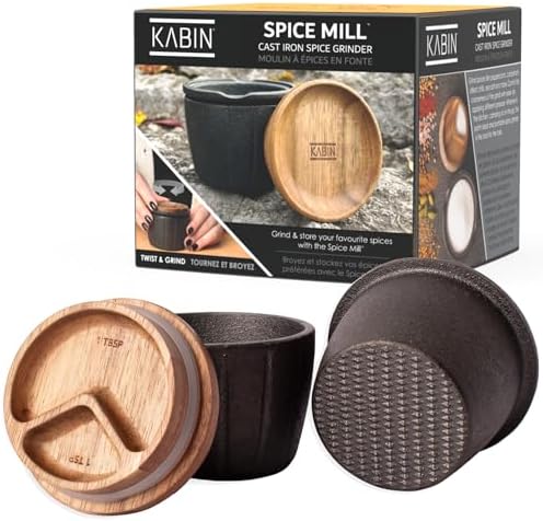 Amazon.com: KABIN Spice Mill - Spice Grinder Manual Pepper Mill ...