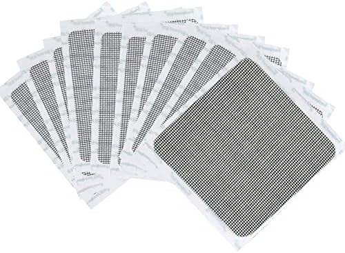 SATINIOR 40 Sheet Window Screen Repair Patches Kit, Window and Door ...